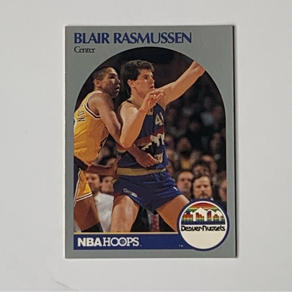 NBA HOOPS | Toys | 99 Nba Hoops Denver Nuggets Blair Rasmussen 99 ...